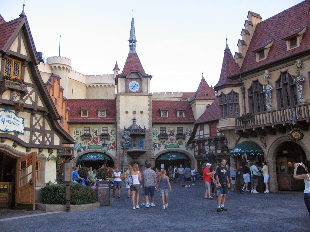 Lunch in Germany: Biergarten Restaurant - Main Street Wishes