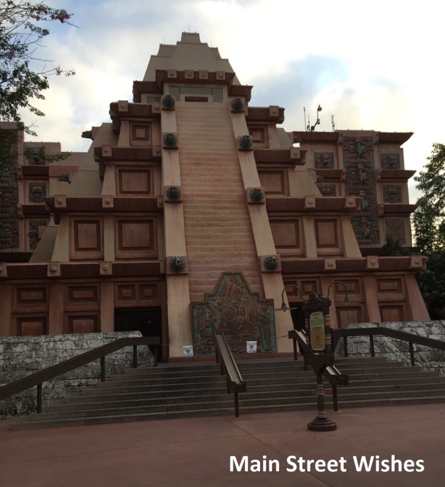 Mexico Pavilion Pyramid - Main Street Wishes