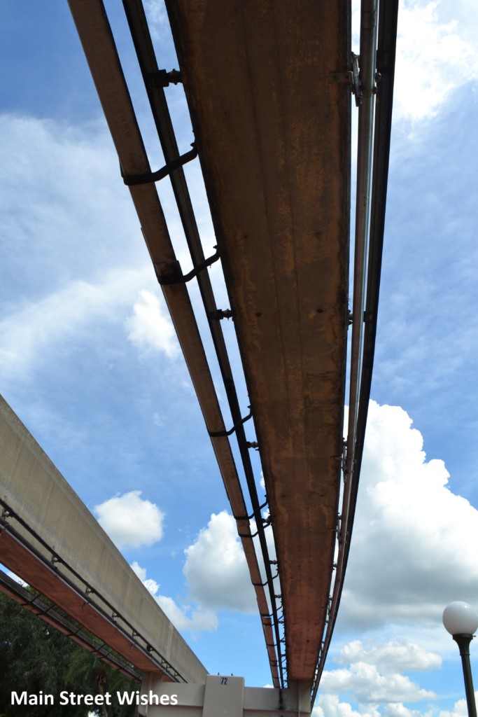 Picture of the Day: Monorail Tracks - Main Street Wishes